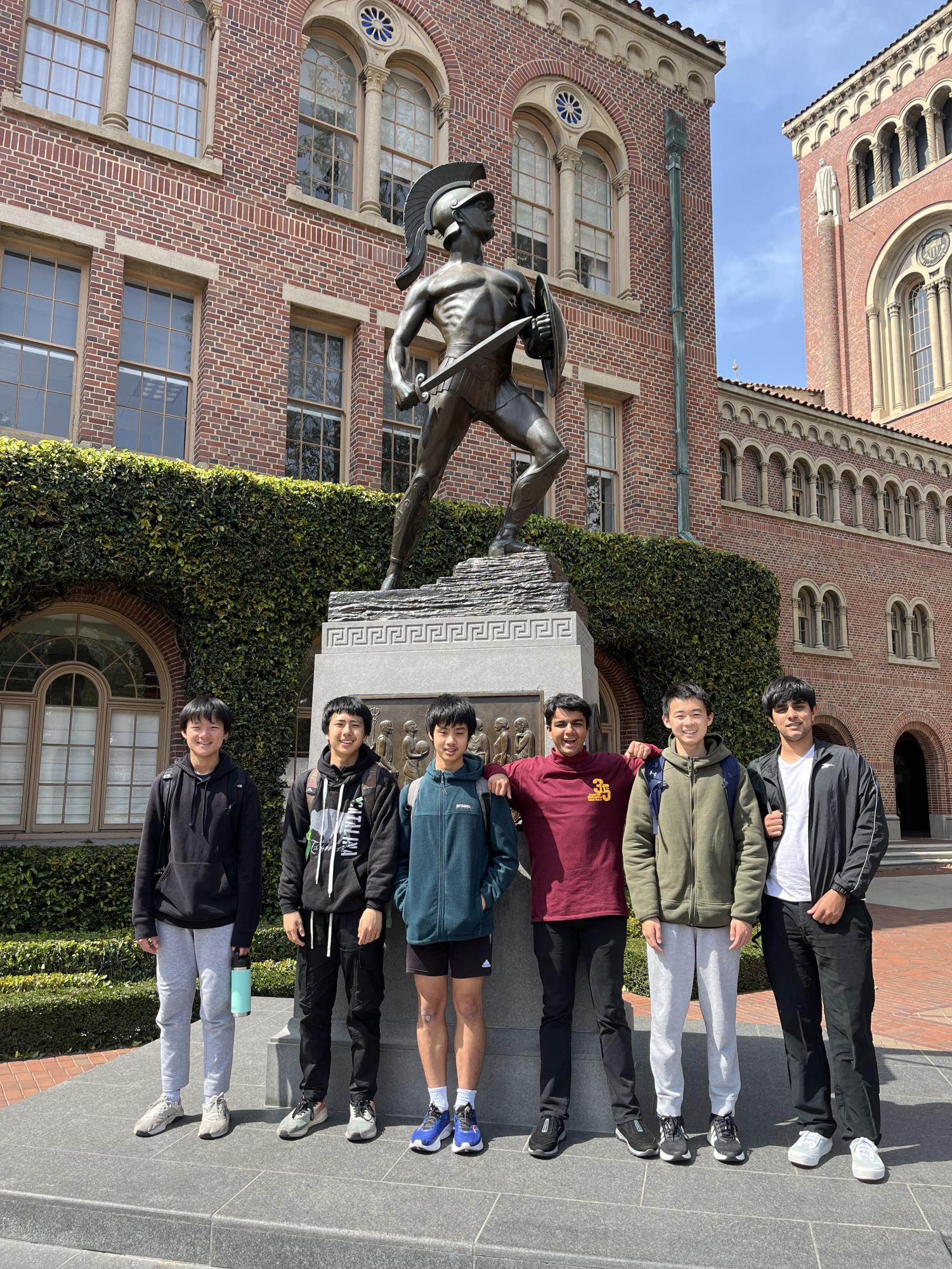 UHS Math Club Competes at USC SoCal Math Competition – Sword & Shield